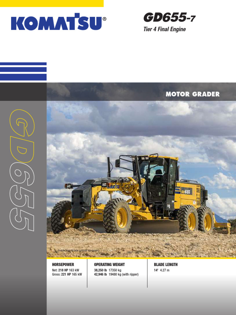 Tier 4 Final Engine: Motor Grader | PDF | N Ox | Automatic Transmission