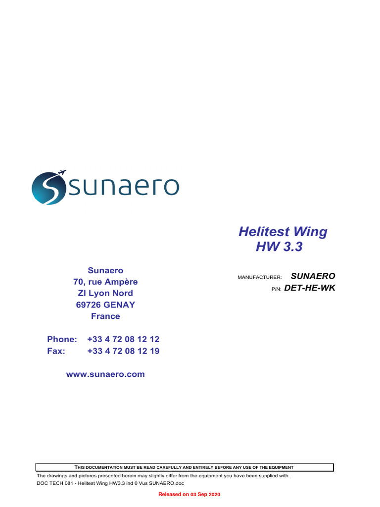 HELITEST WING KIT(GIM - GSE Instruction Manual) | PDF | Electrical ...