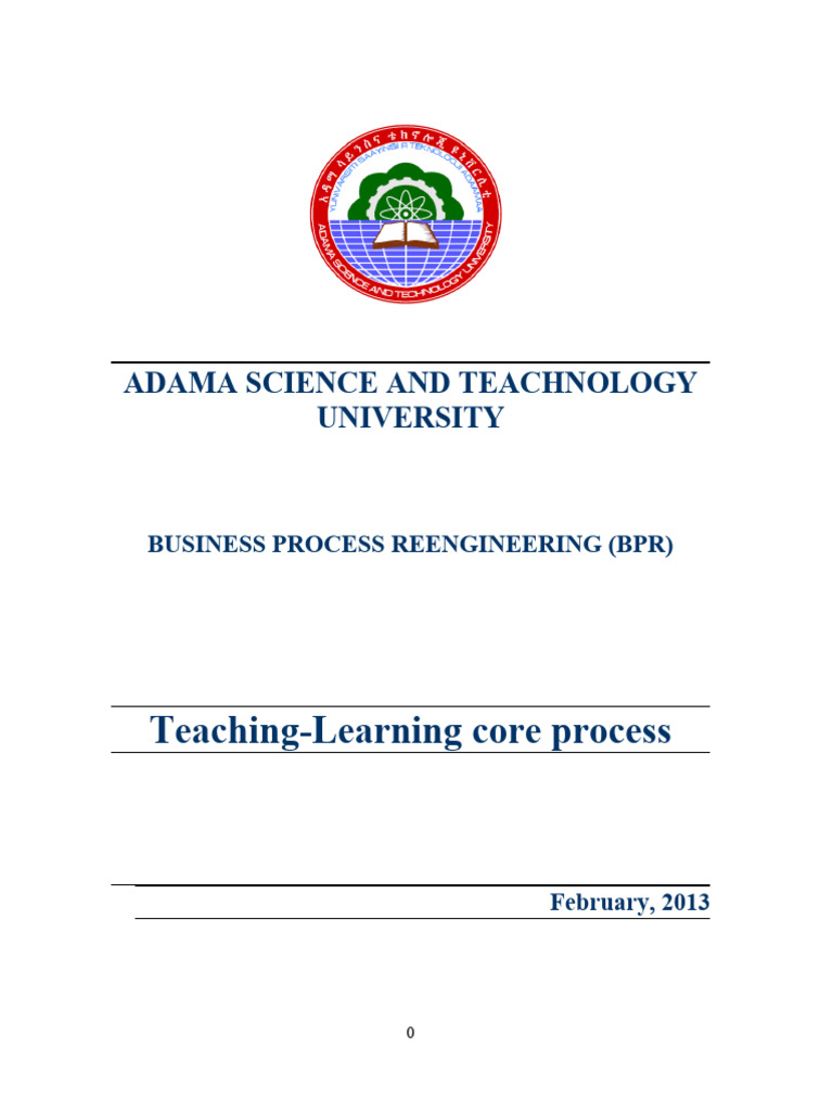 ASTU's Academic Process Revamp | PDF | Curriculum | Educational Technology