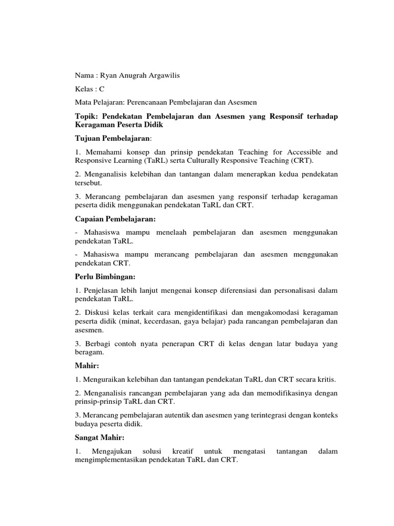 Uas Ppa Ryan Anugrah | PDF | Karier & Perkembangan | Sains & Matematika