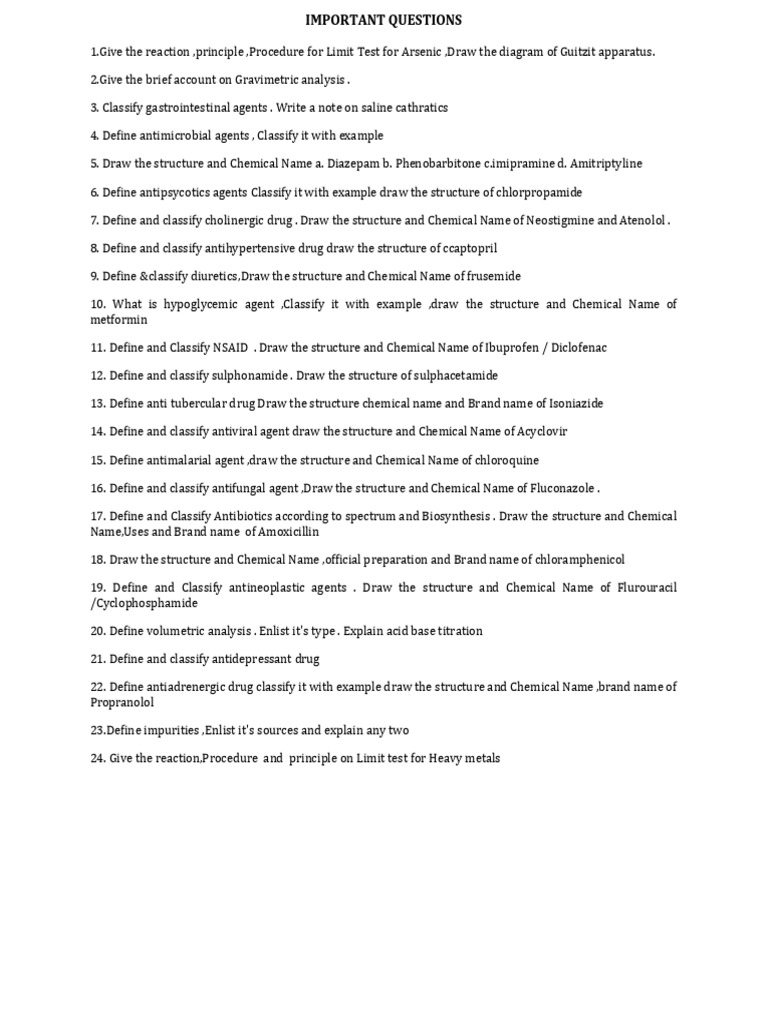 Pharmacy Exam Study Guide | PDF | Science & Mathematics