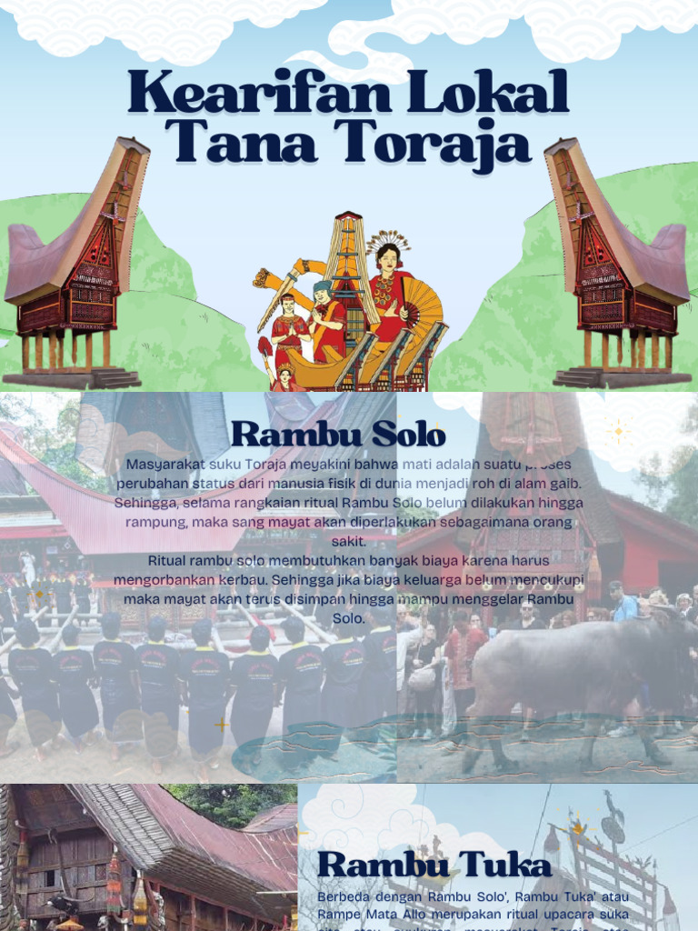 Kearifan Lokal Tana Toraja | PDF
