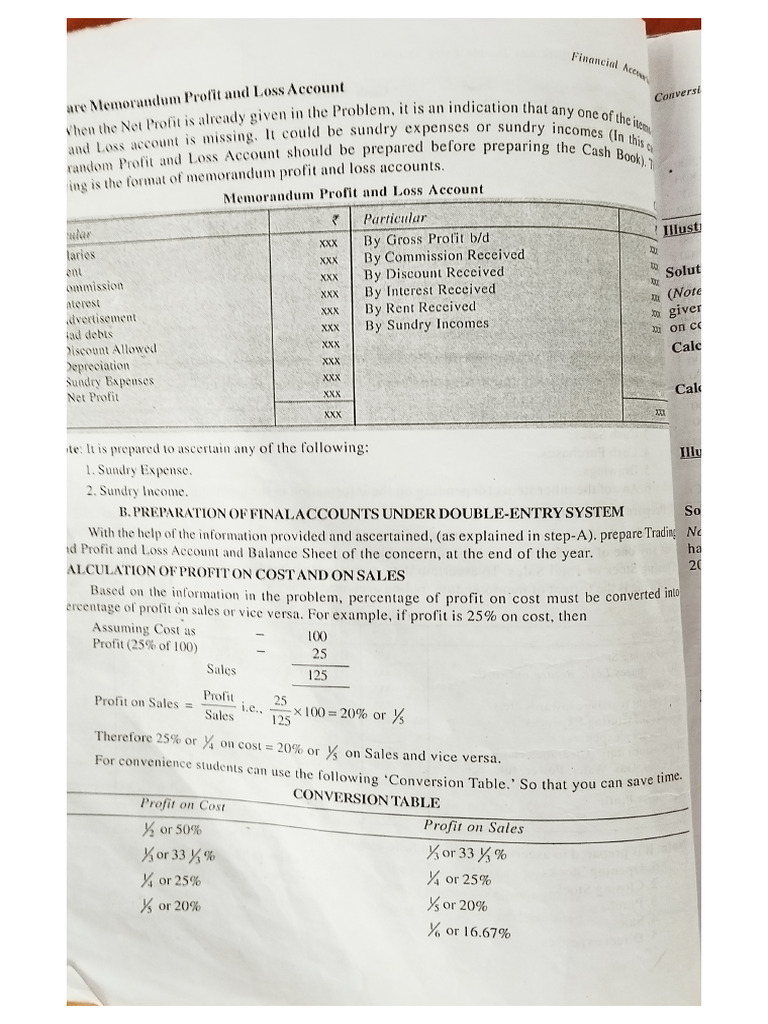 Chp 5 .. Single entry to double entry (notes) | PDF