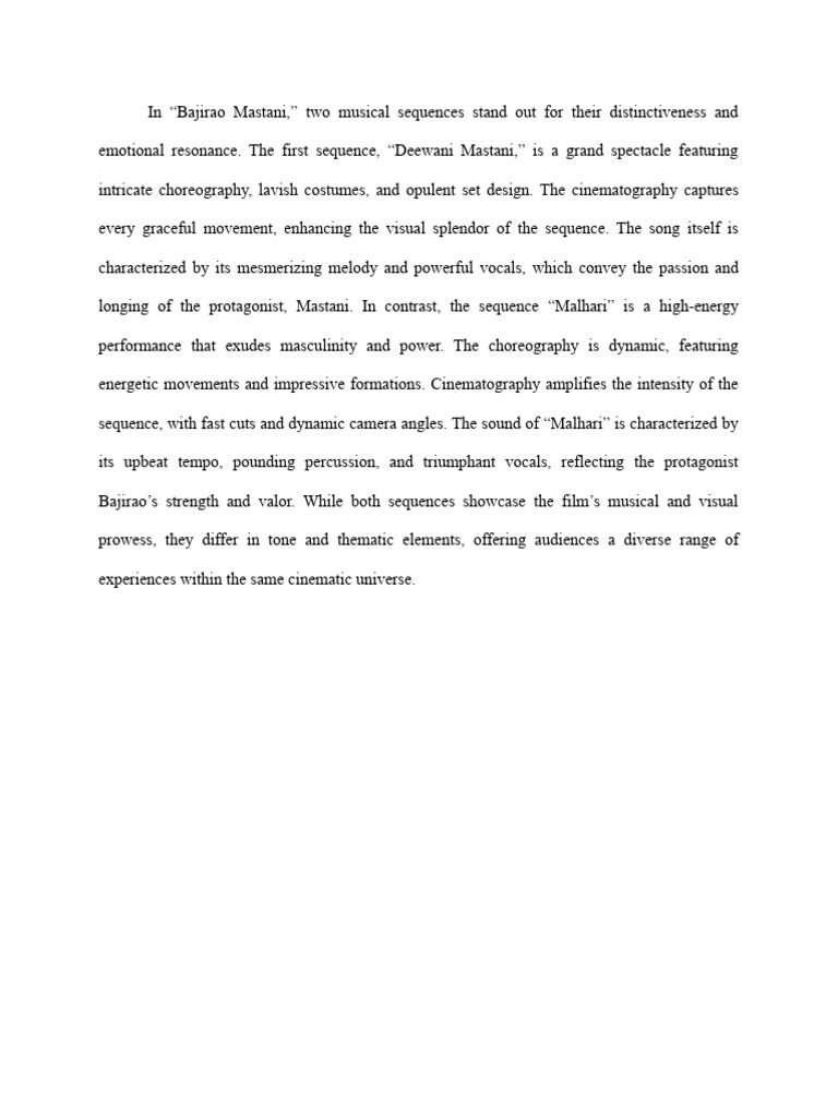 Introduction To Film Music Make Up Reflection | PDF