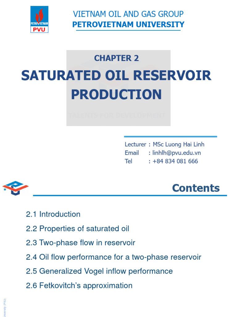 Saturated Oil Reservoir Production Insights | PDF | Petroleum Reservoir ...