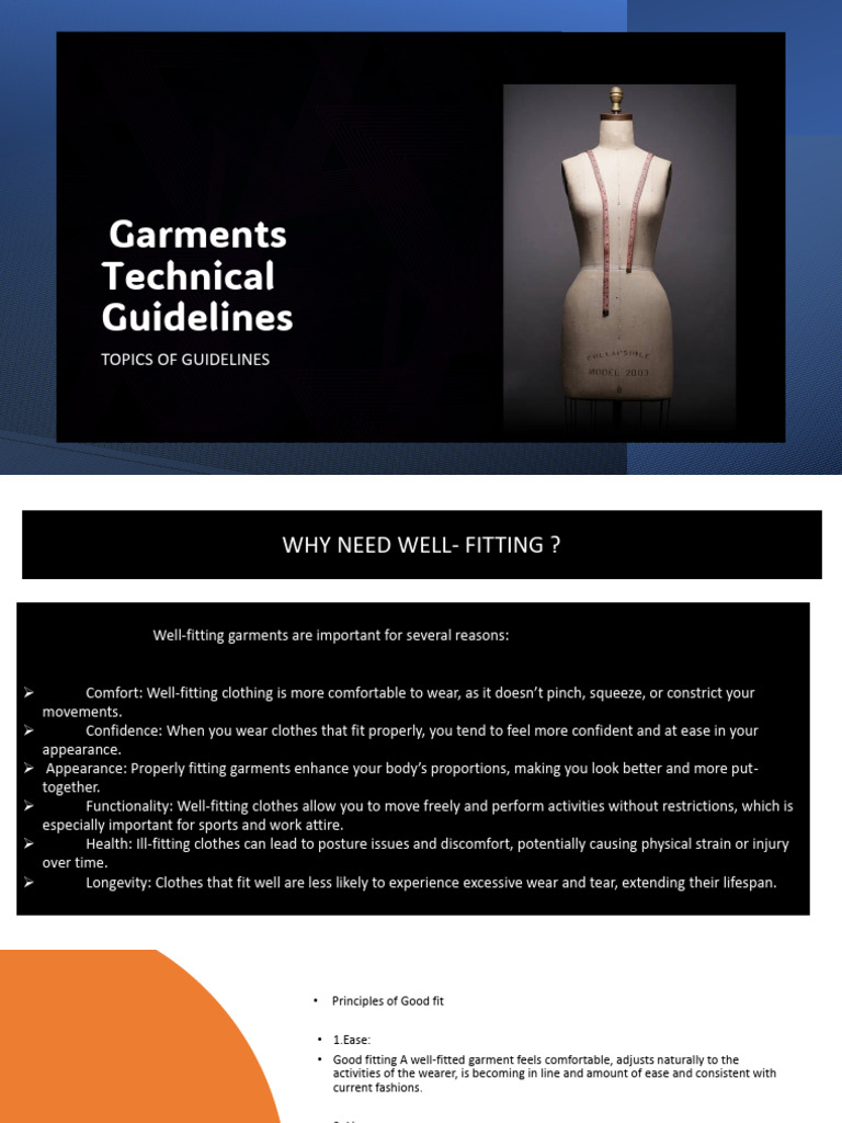 Garments Technical Guidelines TOPICS OF GUIDELINES - 240507 - 075211 ...