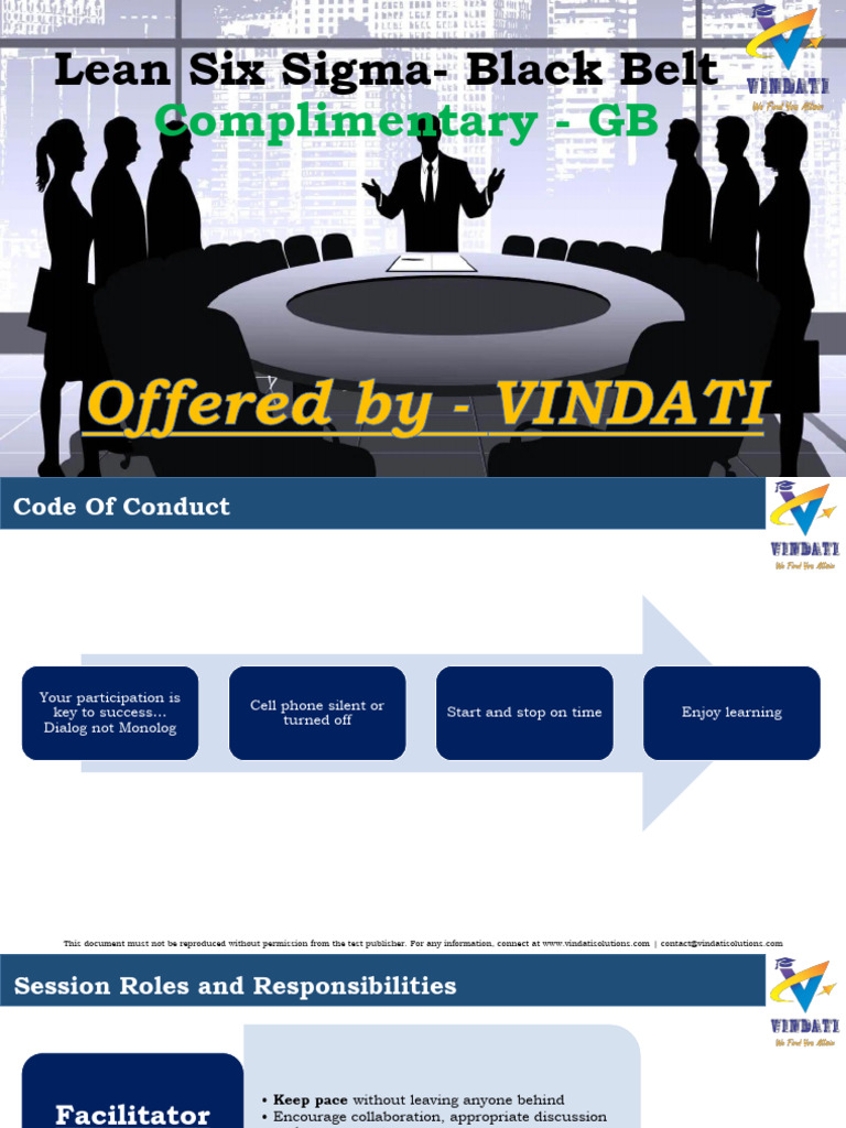 Lean Six Sigma Black Belt Overview | PDF | Six Sigma | Design For Six Sigma