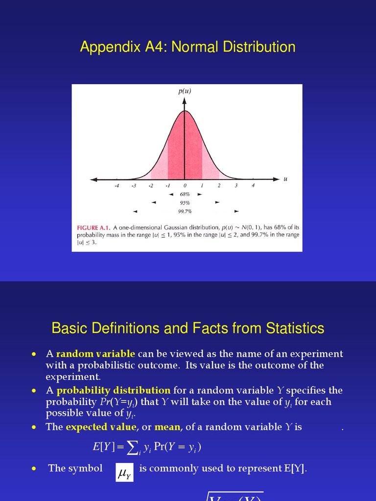 Appendix A4: Normal Distribution | Download Free PDF | Bias Of An ...