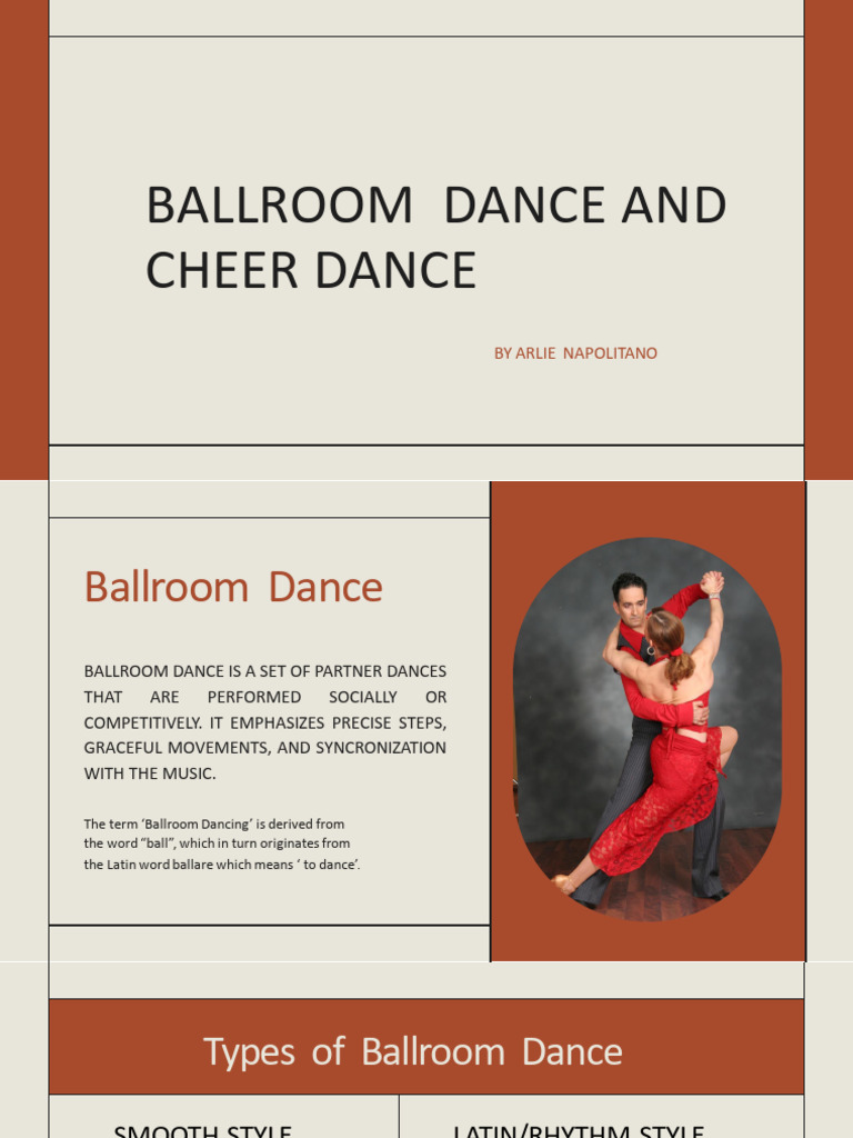 Ballroom Dance & Cheerdance - Arlie Napolitano | PDF | Ballroom Dance | Dances