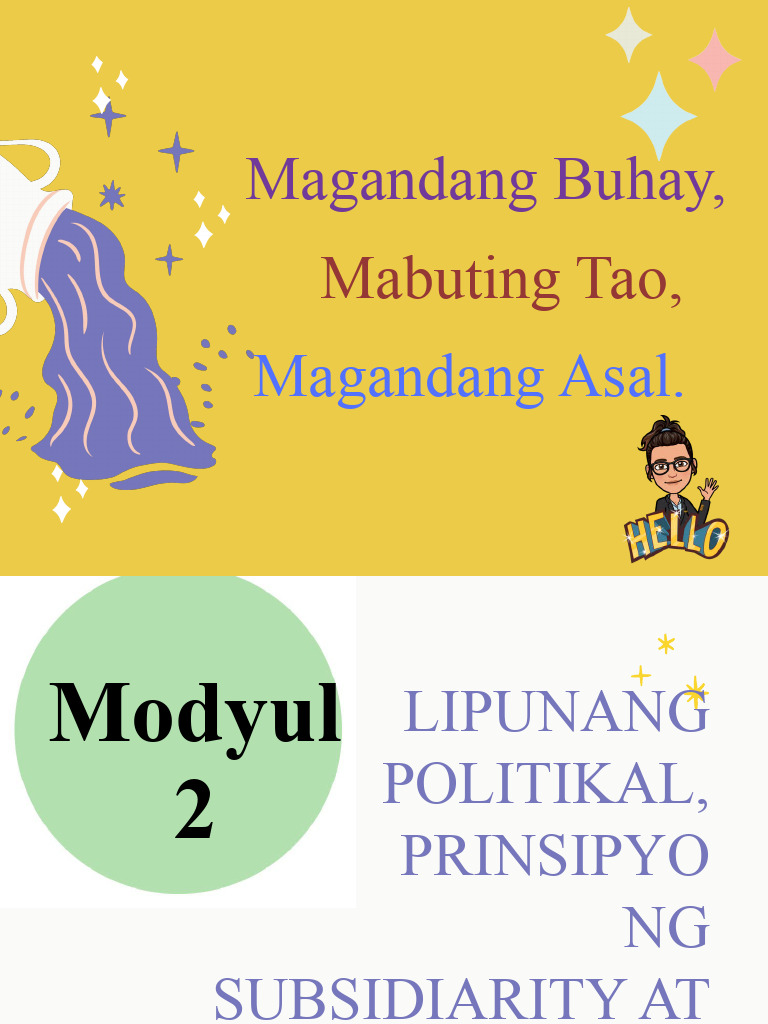 Magandang Buhay,: Mabuting Tao | PDF