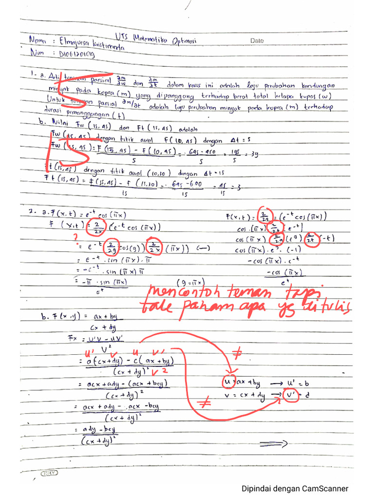 Edited - Elmajuesa Kristinanda - D106101019 - UTS Matop | PDF