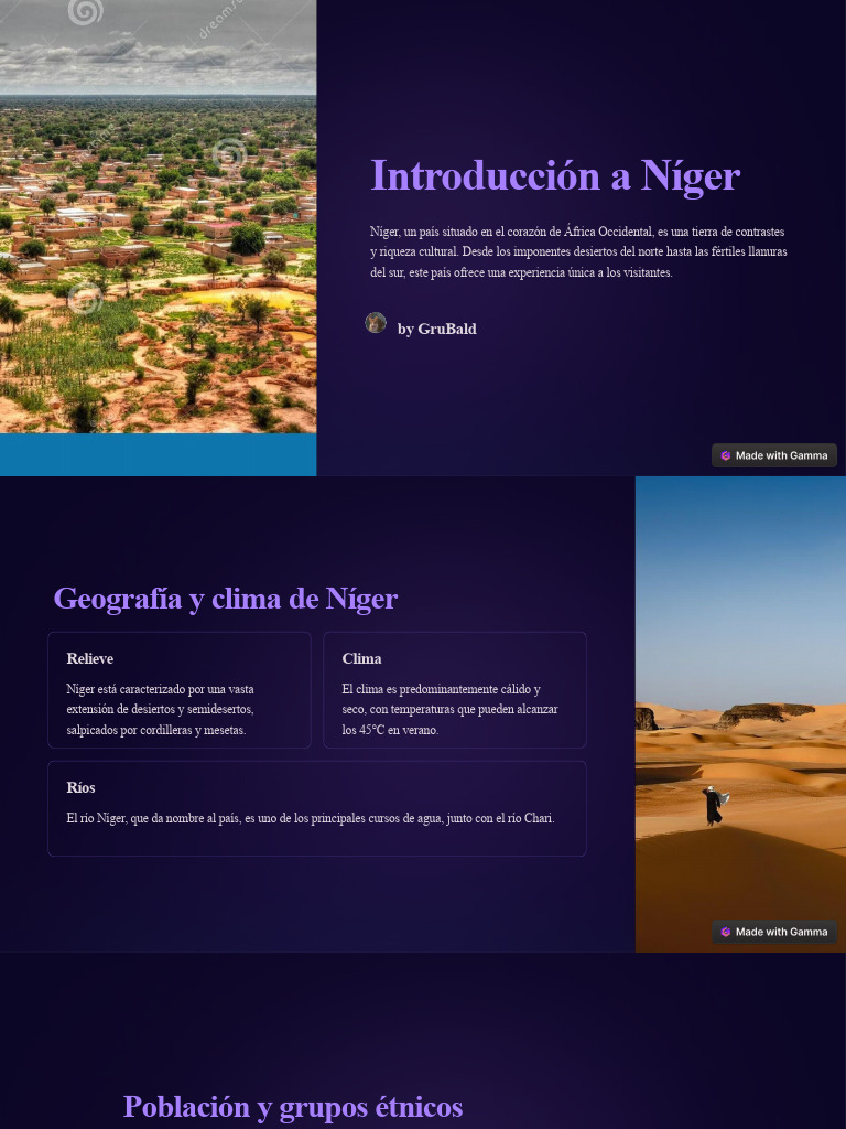 Introduccion A Niger | PDF | Níger