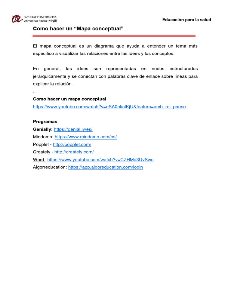 5 Como Realizar Un Mapa Conceptual | PDF 5 Como Realizar Un Mapa Conceptual | PDF
