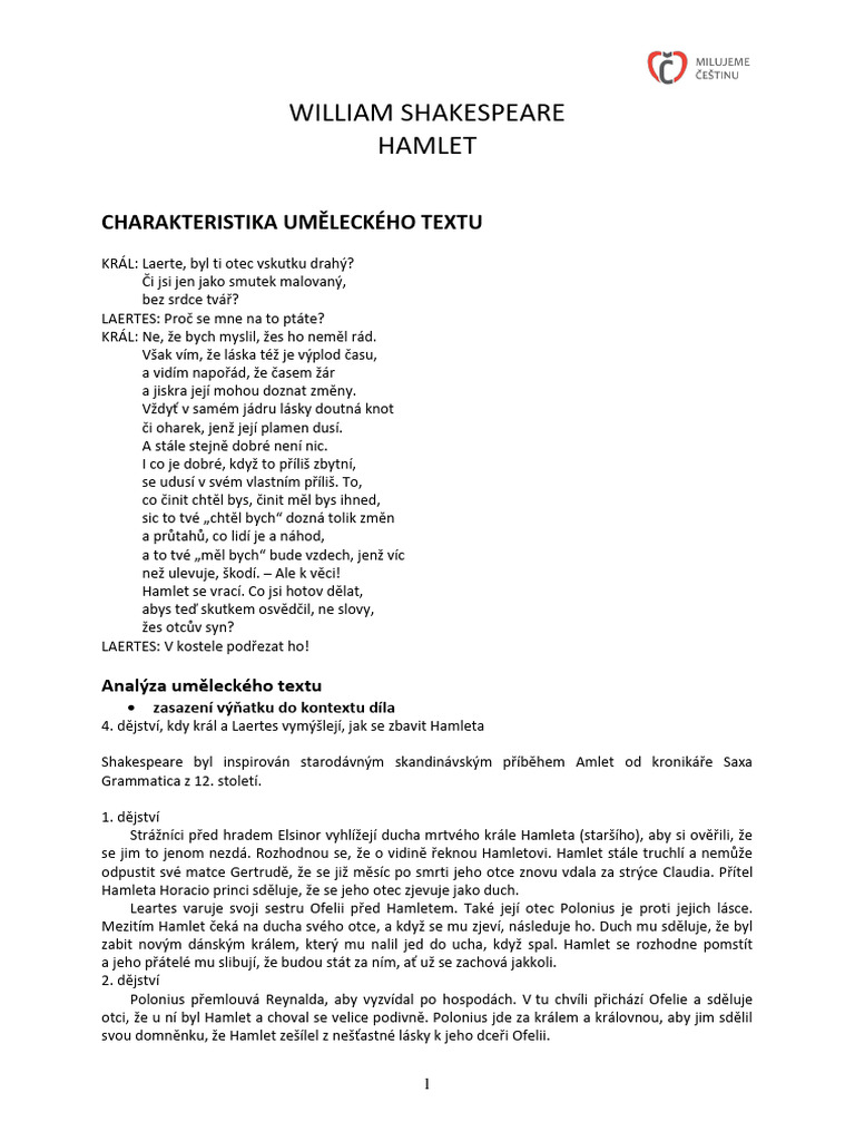 2 - William Shakespeare - Hamlet 3 | PDF