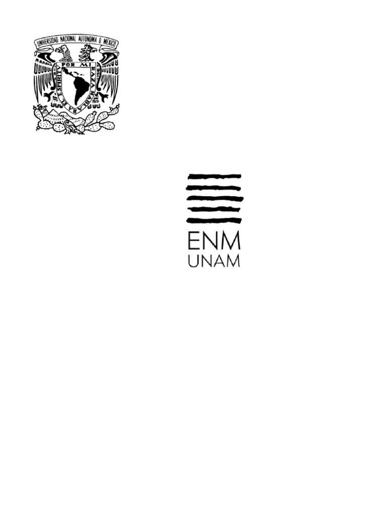 logo ENM unam negro png | PDF