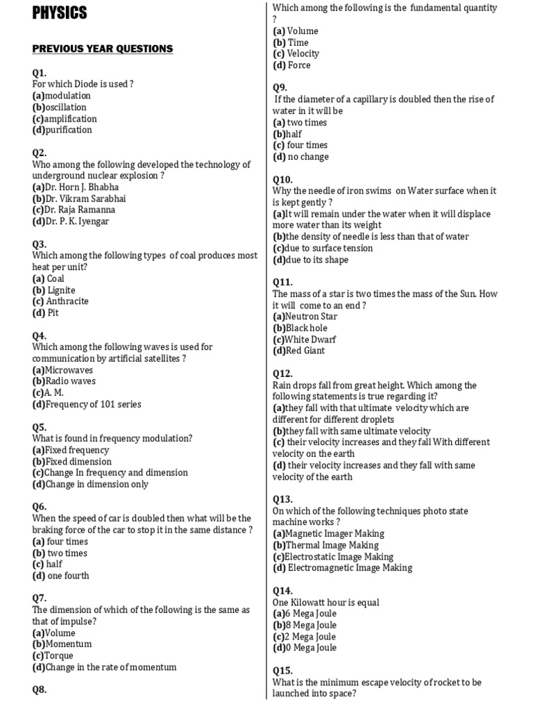 Physics | PDF | Atmosphere Of Earth | Light