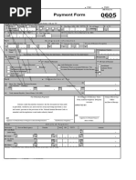BIR Form 0605 Payment Guidelines | PDF | Taxes | Payments