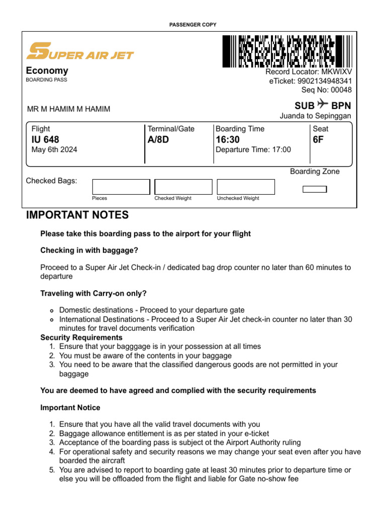 Kajian Pdf Baggage Transport