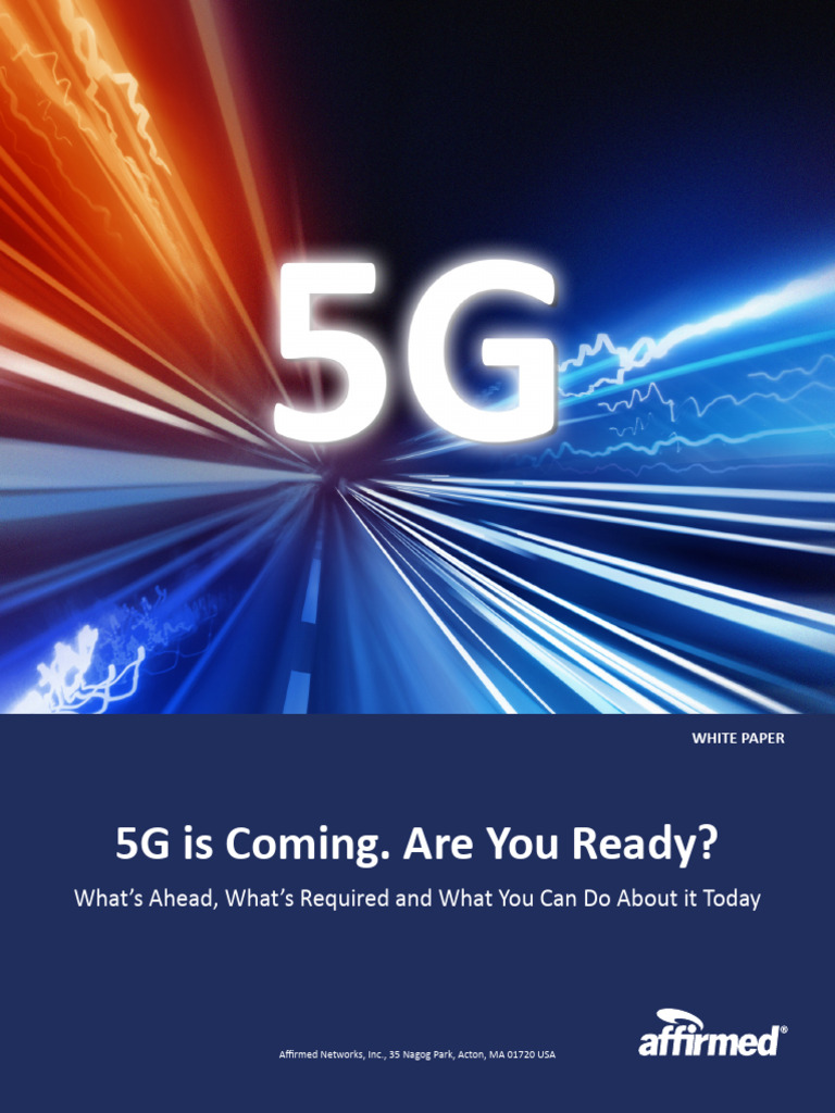 5G - Affirmed - Whitepaper | PDF | Computer Network | 4 G