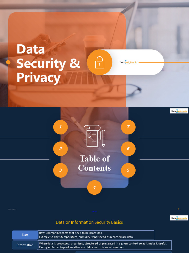 Data Security PPT - Version 1 | PDF | Security | Computer Security