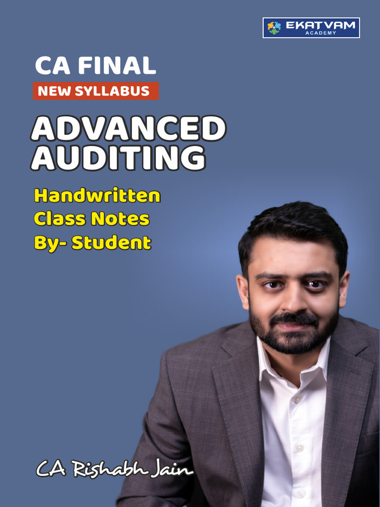 Ca Final Handwritten Pdf