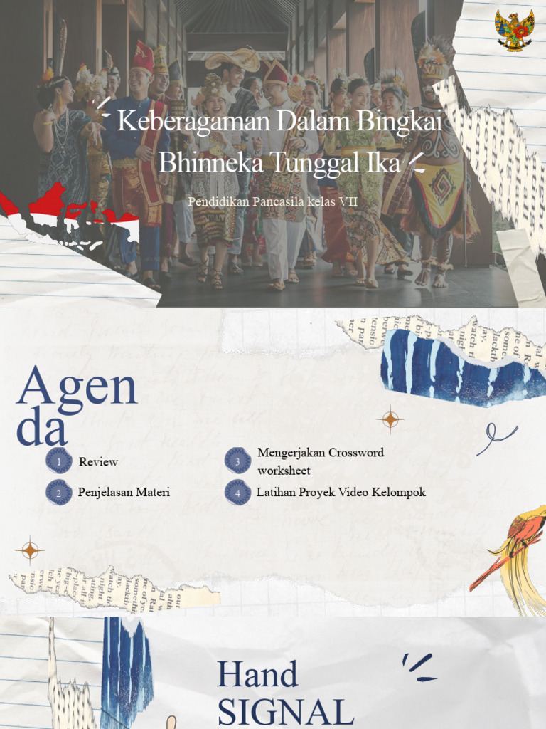 Keberagaman Dalam Bingkai Bhinneka Tunggal Ika - 1 | PDF | Kajian Bahasa Asing