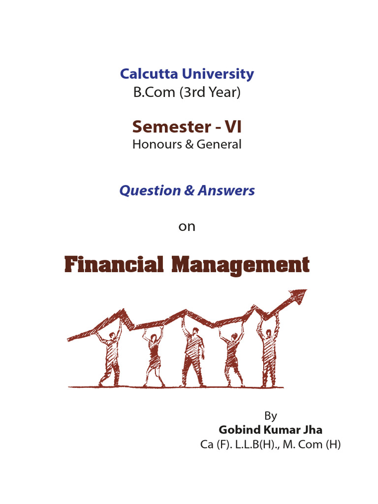 Sem-6 FM GKJ (New Header & Footer) | PDF | Financial Risk | Stocks Sem-6 FM GKJ (New Header & Footer) | PDF | Financial Risk | Stocks