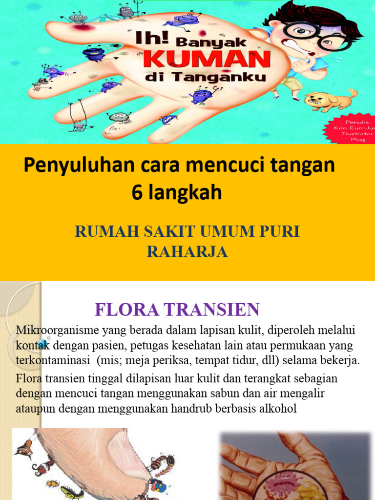 Penyuluhan - Cara - Mencuci - Tangan - RSU Puri Raharja | PDF | Sains ...