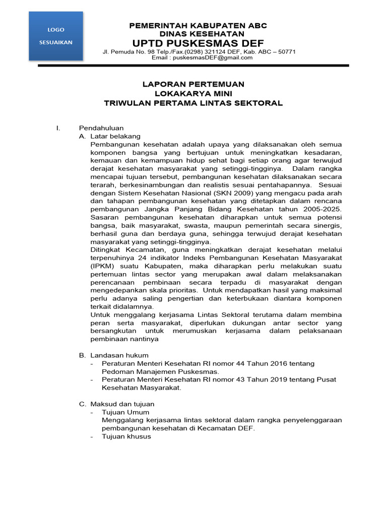 Laporan Hasil Lokmin Linsek Feb 2023 | PDF