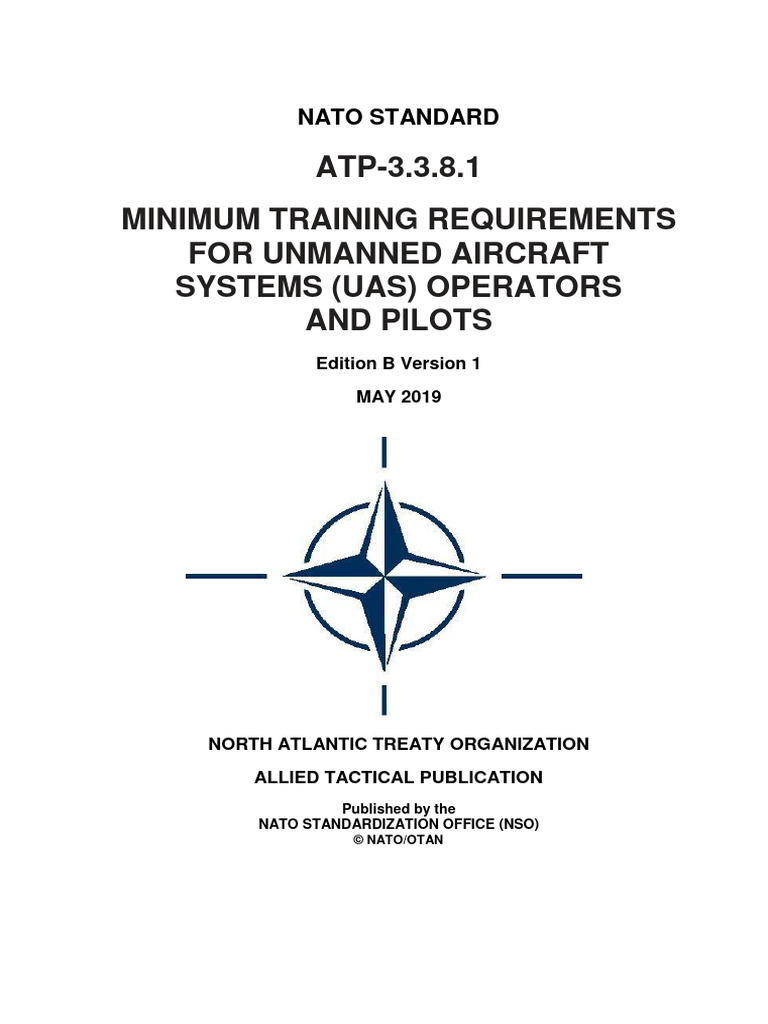 Atp-3.3.8.1 Edb V1 e (Stanag 4670) | PDF | Unmanned Aerial Vehicle | Aviation
