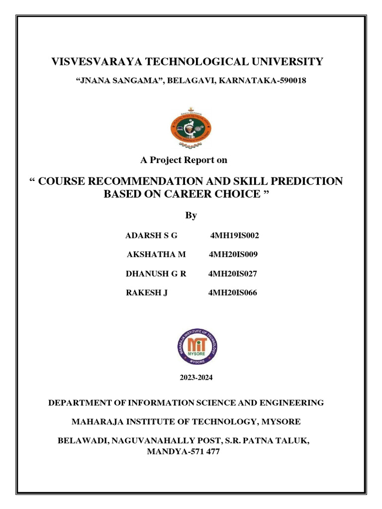 Final Report 1 | PDF | Educational Technology | Machine Learning