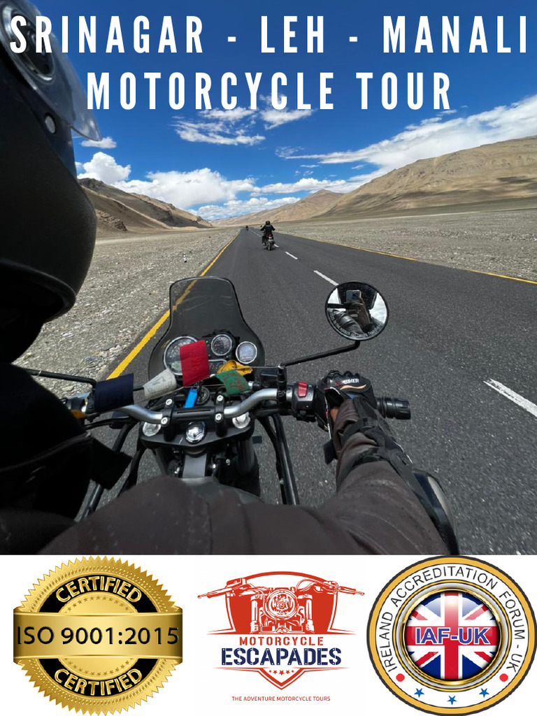 Srinagar To Manali - 2024 (Via. Turtuk) | PDF