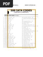 Airline Codes | PDF | Airline Hub | Airlines