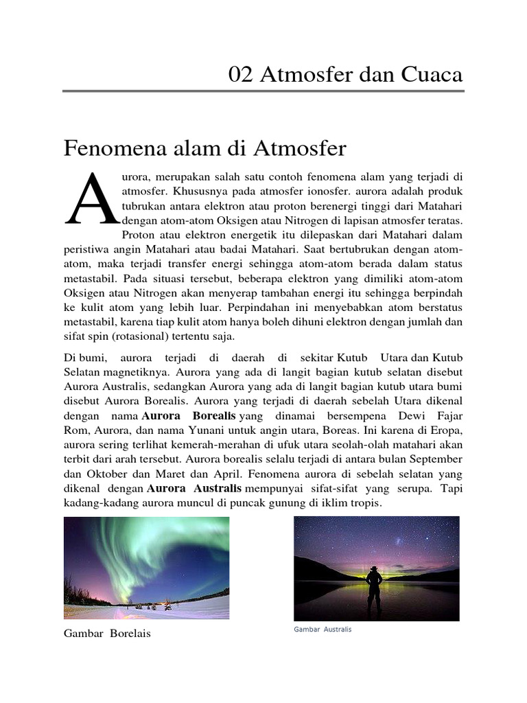 Awan Noktilusen dan Fenomena Atmosfer | PDF | Dewasa Muda