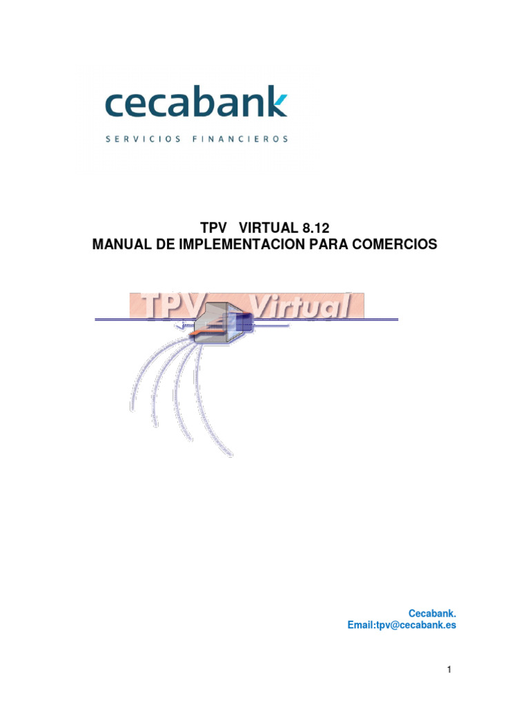 Manual TPV Virtual Cecabank para Comercios | PDF | Servidor web ...