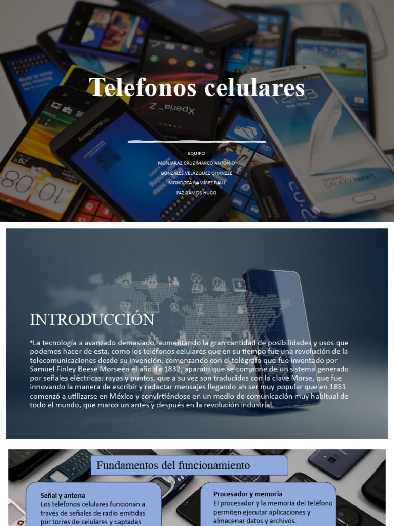 Telefonos Celulares | PDF | Teléfonos móviles | Smartphone
