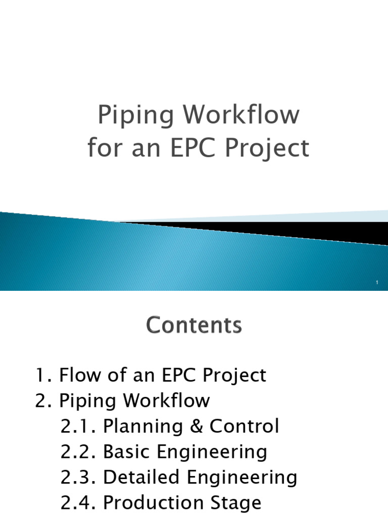 04 - Piping WorkFlow | Download Free PDF | Engineering