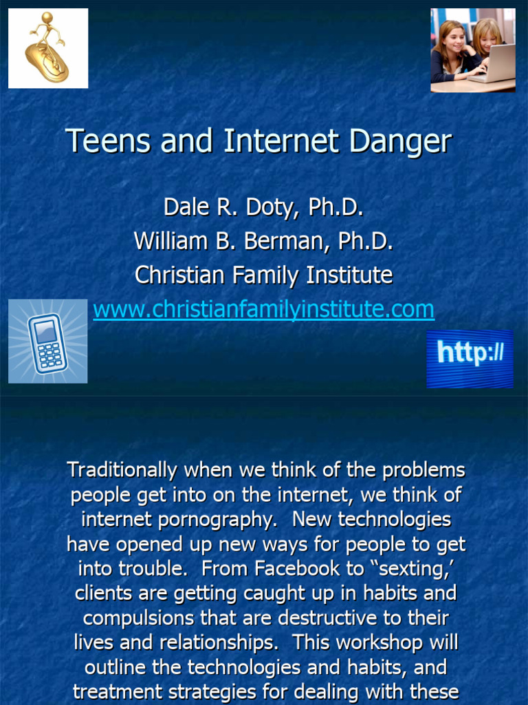 Teens and Internet Danger | Download Free PDF | Text Messaging ...