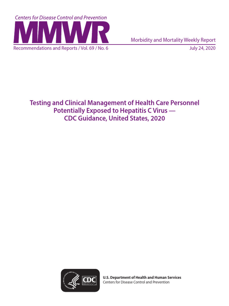 CDC Hep C 2021 | PDF | Hepatitis C | Infection