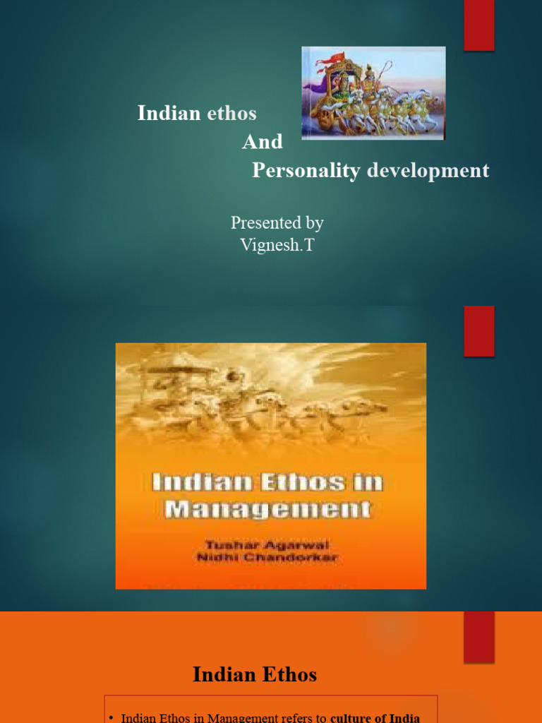 Indian Ethos in Personality Development | PDF