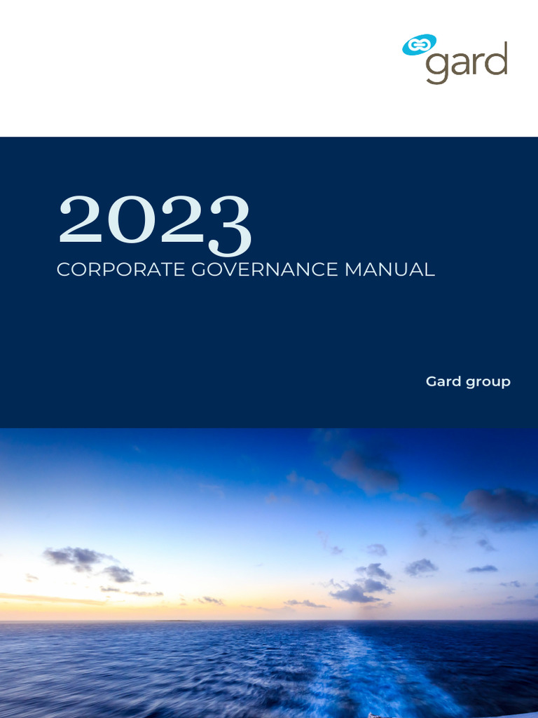Corporate Governance Manual Example | Download Free PDF | Audit ...