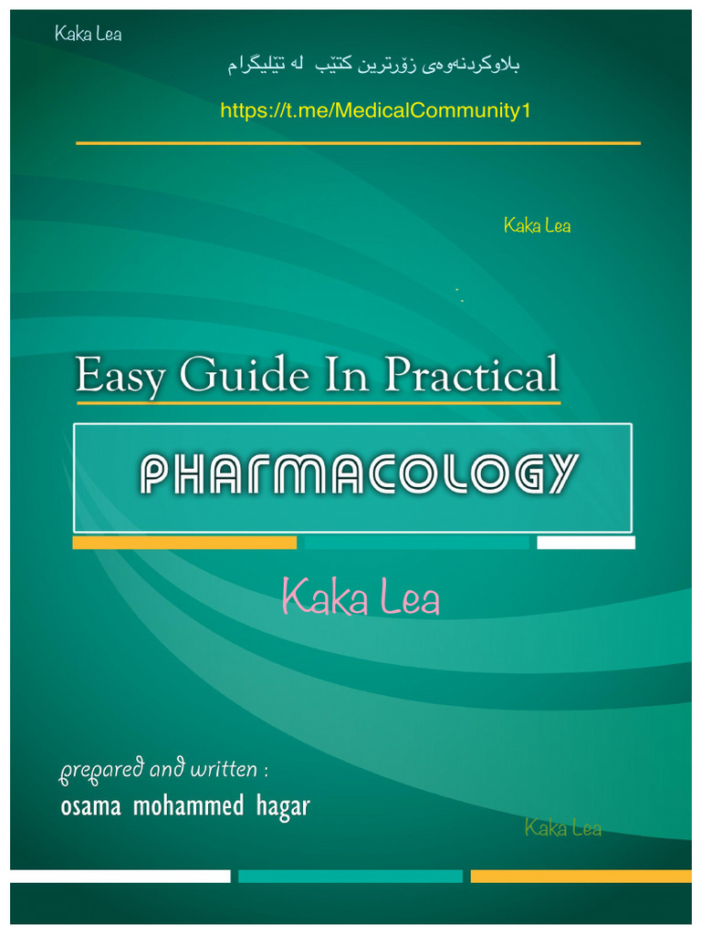 Pharmacology Image (Kaka) | PDF | Drugs | Pharmacology