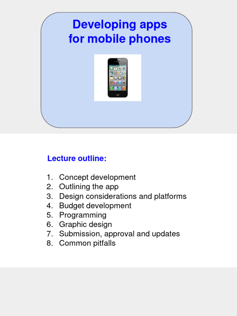 presentation | PDF | Mobile App | Android (Operating System)