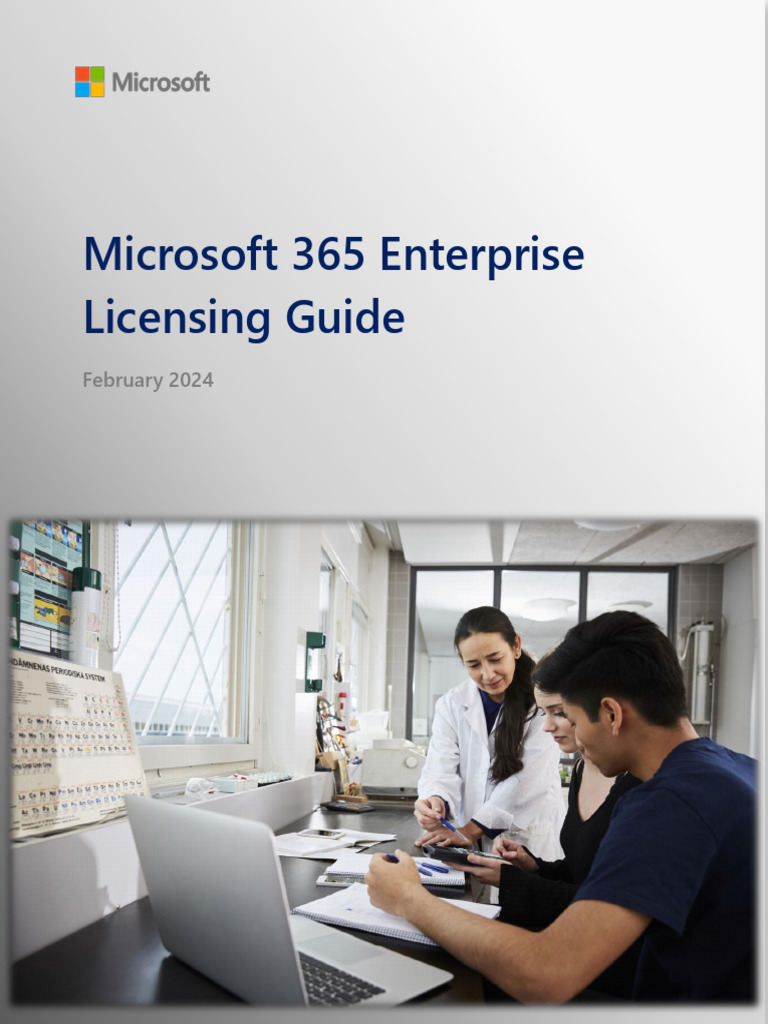Licensing Guide Microsoft 365 Enterprise | PDF | Microsoft Office | Microsoft Windows