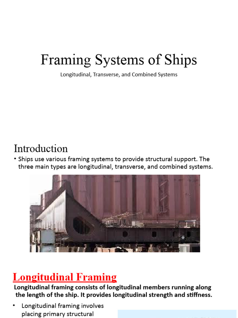 Framing Systems of Ships (1) (Rahul) | PDF