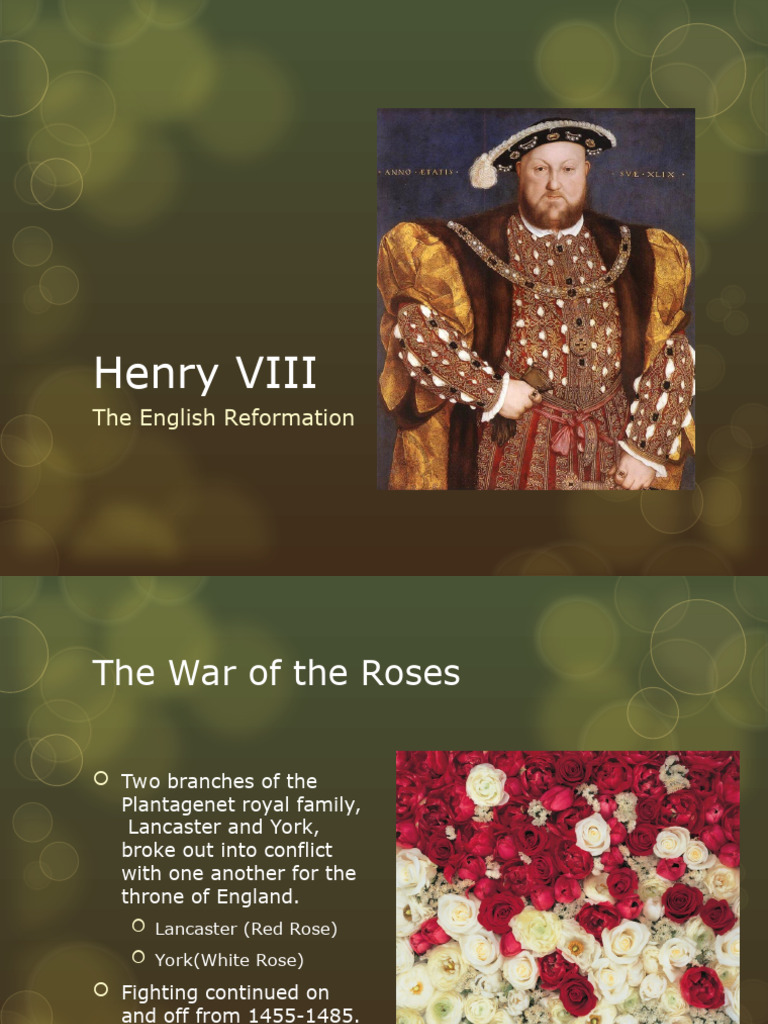 Henry VIII PowerPoint | PDF | Anne Boleyn | House Of York