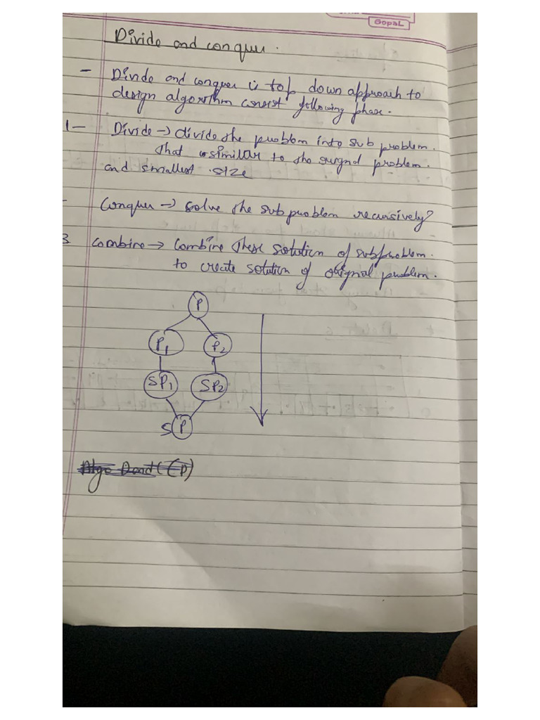 Divide and Conqure | PDF