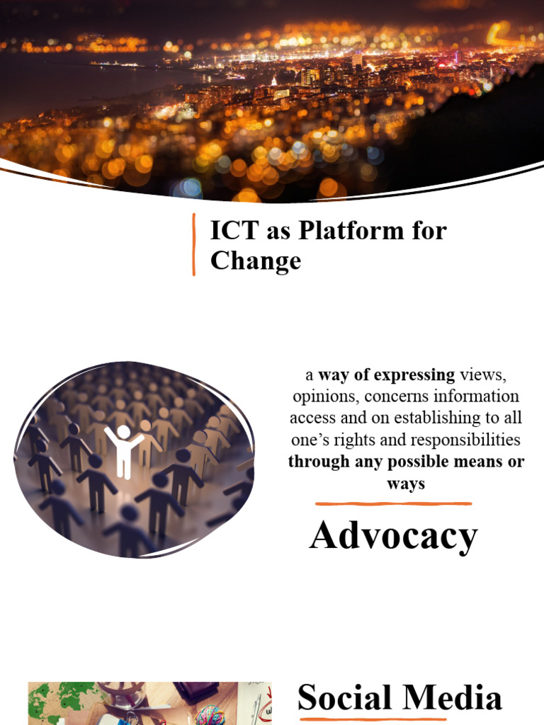 ICT As Platform For Change | PDF