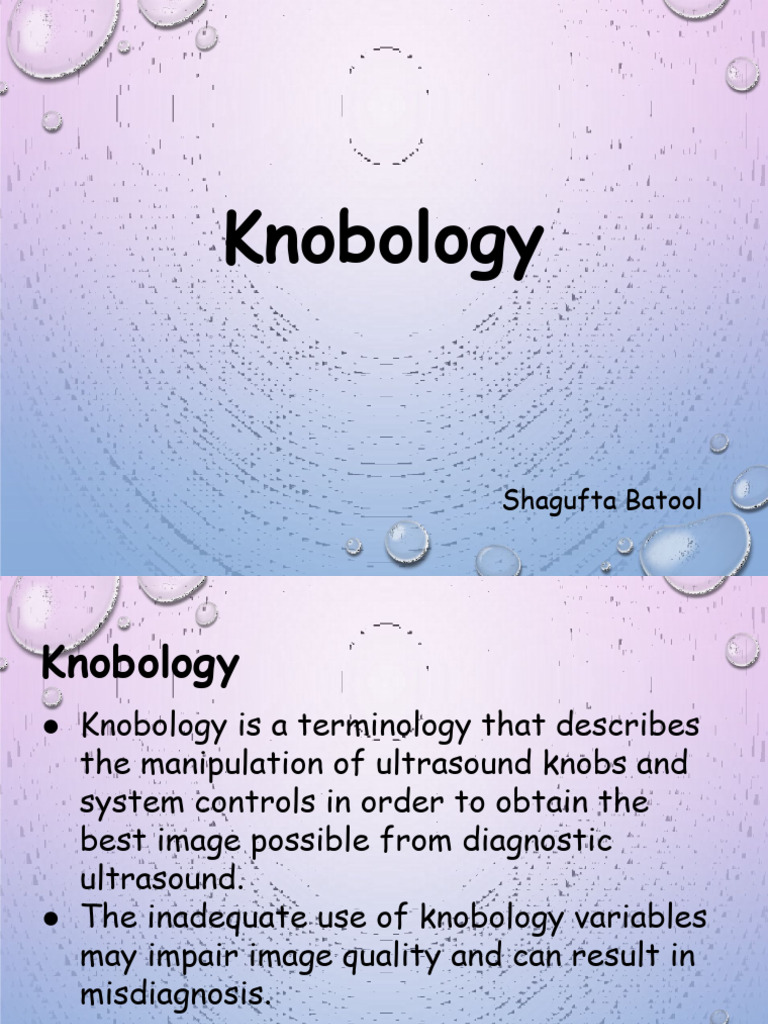 Knobology | Download Free PDF | Zoom Lens | Pregnancy