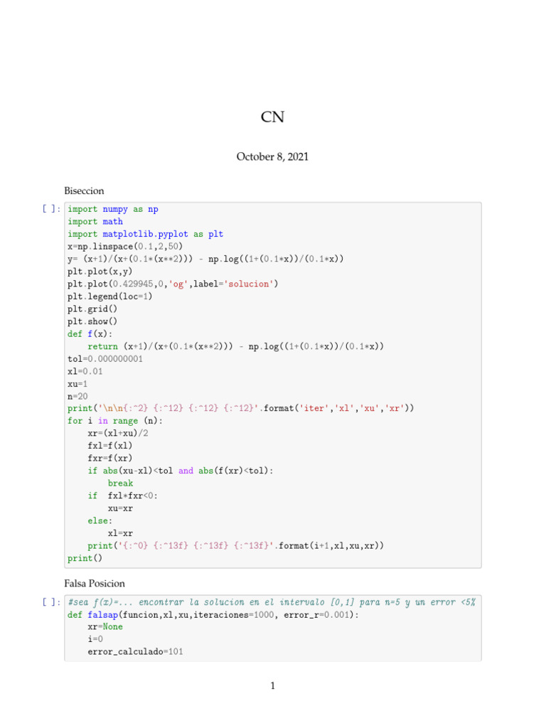 CN 1 | PDF | Ecuaciones | Matriz (Matemáticas)